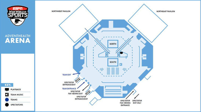 2024 World Cheerleading Championships Maps/Navigation